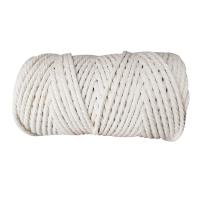 China Bulk Pure Cotton Macrame Rope High Strength Braided Rope for Customer Requirements for sale