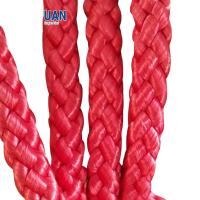 China Heavy Duty Nylon 60mm 8 Strand HMWPE Polypropylene Mooring Rope for Marine Equipment for sale