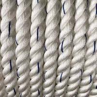 China 3 Strand Polyproplene / Polyester / Nylon Twisted Marine Mooring Rope for sale