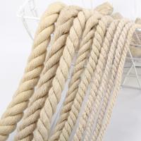 China Custom 3mm 4-Strand Twisted Macrame Cotton Rope with and Colored Design for sale