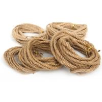 China Natrual Sisal Jute Rope Custom 2mm 4mm 6mm Diameter Ideal for Antiseptic Bulk Orders for sale