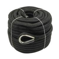 China White Red Black 5mm Nylon Braided Rope for Strong and Durable Packaging Solutions for sale
