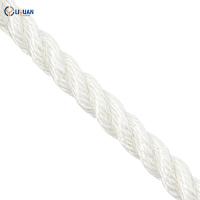 China 200m/220m Length White Cotton Rope for Flogline Signal Halyard Strong and Durable for sale