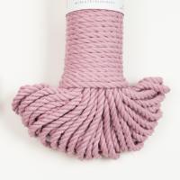 China Twisted Macrame Cord 3mm 4mm 5mm Natural Cotton Rope with Soft Natural Advantage for sale