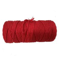 China Sustainable 4-36mm Natural Twisted Jute String Macrame Organic Cotton Rope for Crafts for sale