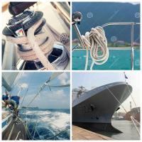 China Customized Color PE Mooring Rope 8-Strand Marine-Combi-Rope for Oil and Gas Industry for sale
