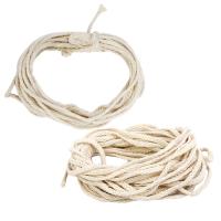 China Specifications 3 Strand 12mm Recycled Pure Cotton Macrame Rope with Specifications for sale