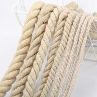 China Specifications 3 Strand 12mm Recycled Pure Cotton Macrame Rope with Specifications for sale
