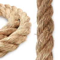 China 3 Strand Natural Twisted Paper Handle Jute String Macrame Cord Rope for Products for sale