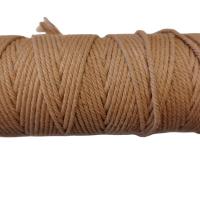 China 4mm Cotton Macrame Rope for DIY Packaging and Floral Arrangements for sale