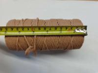 China 4mm Cotton Macrame Rope for DIY Packaging and Floral Arrangements for sale
