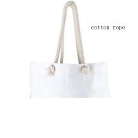 China 3/4 Strand 10mm Ecru Color Twisted Coarse Cotton Rope for Canvas Bag Length 0-220m for sale