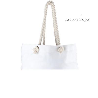 China 3/4 Strand 10mm Ecru Color Twisted Coarse Cotton Rope for Canvas Bag Length 0-220m for sale