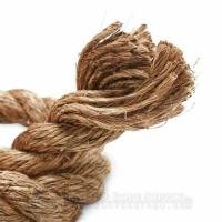 China Twice-Durable Jute Rope for Fence Decoration Natural Fiber Material 3 Strand Structure for sale