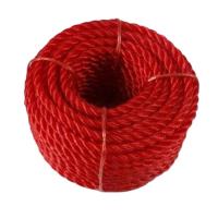 China Monofilament Nylon Braided Twisted Sinking Rope Cotton Specifications 3 Strand 12mm for sale