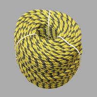 China 12mm 3 Strand Yellow PP Rope with CCS/ABS Certification Guaranteed from YILIYUAN for sale