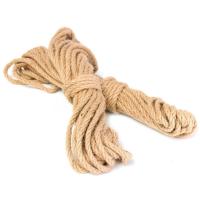 China Specifications 4mm-60mm 3/4 Strands Natural or Whiten Jute Rope Manila Rope Sisal Rope for sale