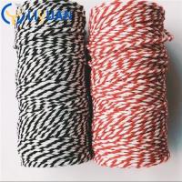 China Twist Rope Length 0-10000m with Soft and Durable 3mm 5mm Braided Cotton Macrame Rope for sale