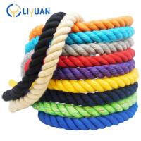 China Twist Rope Length 0-10000m with Soft and Durable 3mm 5mm Braided Cotton Macrame Rope for sale