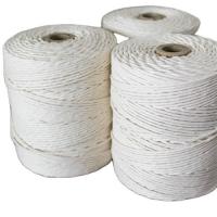 China 3 Strand Recycle Natural Twist Cord Cotton Rope Versatile for Multipurpose Usage for sale