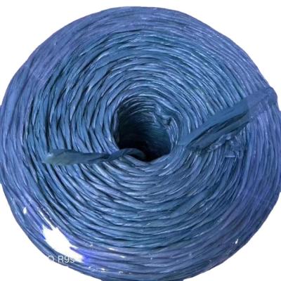 China PP Straw Plastic Rope with High Durability Specifications 4mm-60mm for sale