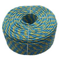 China 12 Twisted Strands PP Marine Rope Ideal for Mooring and Other Marine Applications for sale
