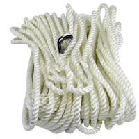 China 3mm 6mm 3 Strand Twisted Nylon Rope for Manufacturing Customized Colour and Durable for sale