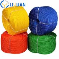 China Customized 4mm-60mm Colored PP Packing Rope with Length 200/220meter for sale