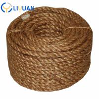 China Twist Rope Natural 100% Manila Jute Sisal Rope Specifications 4mm-60mm for sale