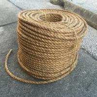 China Twist Rope Natural 100% Manila Jute Sisal Rope Specifications 4mm-60mm for sale