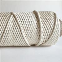 China Multipurpose Usage 6mm Cotton Rope Cord Macrame With Guaranteed for sale