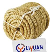 China Nature 10mm Sisal Rope For Big Ships In Vavrious Color Choices for sale