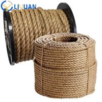 China Long Durable Manila Twisted Rope Dia.4mm-60mm for Mooring Boat and More Length 0-1000m for sale