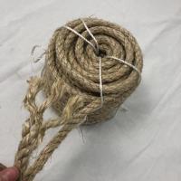 China Dia.6mm-60mm Twisted Jute Rope The Ultimate Solution for Packing Mooring and More for sale