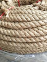 China Dia.6mm-60mm Twisted Jute Rope The Ultimate Solution for Packing Mooring and More for sale