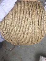 China Dia.6mm-60mm Twisted Jute Rope The Ultimate Solution for Packing Mooring and More for sale