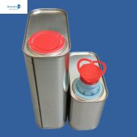 China Customizable 500ml and 1L Rectangular Paint Tins with 0.23-0.28mm Thickness for Industrial Packaging for sale