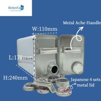 China 4L Engine Oil Metal Tin Can with Custom Handle - 240mm Height, UN-Certified for Dangerous Goods Packaging for sale