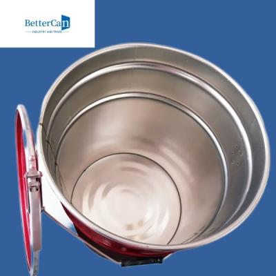 China 5 Gallon UN Certified Open Head Steel Pail - 20L Capacity with 300mm Diameter for Industrial Liquid Storage for sale