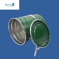 China Tinplate Steel Bucket 5 Gallon & 3.5 Gallon with Lock Ring Lid - 300mm Diameter Industrial Paint Container for sale