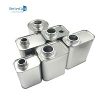 China Empty Coffee Bean Tin Can 16Oz-23Oz with Vent Holes and Exhaust Valves - 95x70x85mm to 116x60x100mm Sizes for sale