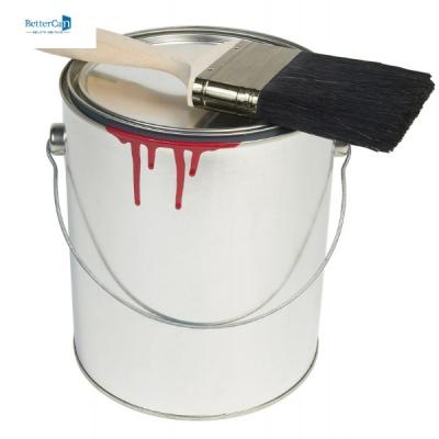 China 5 Liter Round Empty Paint Tins with Anti-Rust Treatment - 178mm x 230mm Bulk Containers for Industrial Coatings for sale