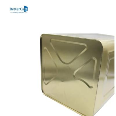 China Custom 5 Gallon Square Metal Paint Can with Handle and Lid - ISO9001 Certified for Industrial Packaging for sale