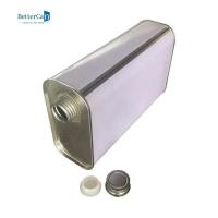 China Custom 1 Liter Rectangular Paint Tin Can with Screw Cap - ISO 9001 Certified Container for Paints and Chemicals for sale