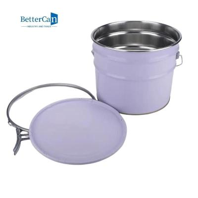 China 5 Gallon Metal Paint Can with Lid - ISO9001 Certified Empty Container in Multiple Sizes from 0.5L to 20L for sale
