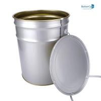 China 5 Gallon Metal Paint Cans with Conical Design 0.32-0.43mm Thickness for Industrial and DIY Use for sale