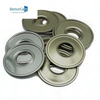 China 0.23mm Tinplate 500ML Round Metal Can Lids and Bottom with 42mm Plastic Lid for Industrial Packaging for sale