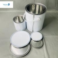 China 4 Liter 1 Gallon Tinplate Can for Industrial Solvent Storage - 167mm Diameter Chemical Container for sale