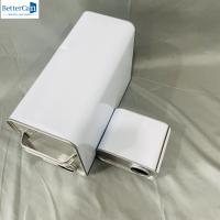 China White Automotive Paint Cans 1 Gallon 4L Empty Metal Containers with 0.23-0.25mm Thickness for sale