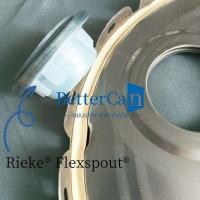China 0.35mm Thickness Tin Pail Bucket Lid With Rieke Flexspout Tin Accessories 0.38mm Gauge Pail Lid for sale